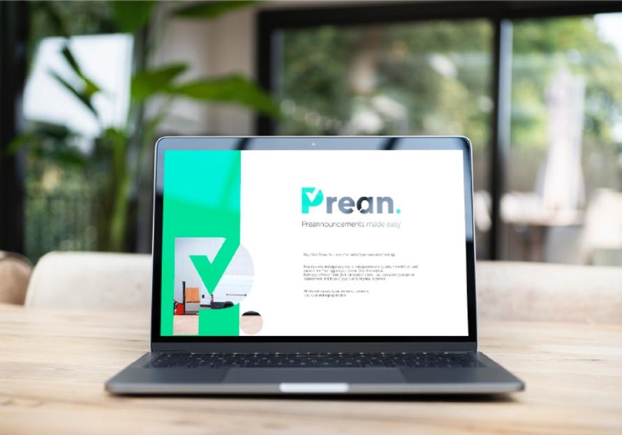 Self-service platform for preannouncement – Prean
